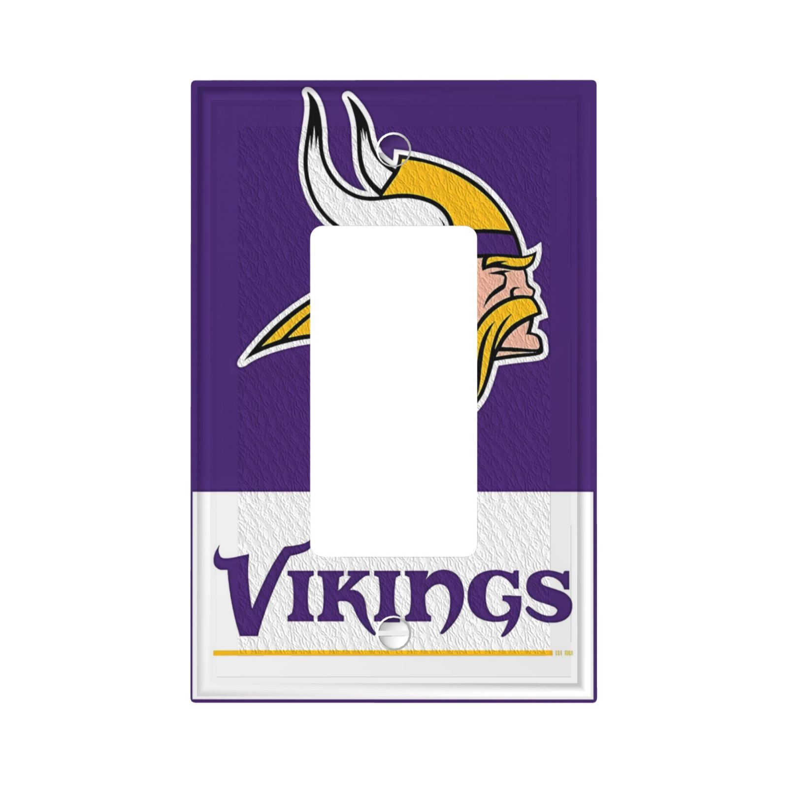 Vikings Switching Lights Single Leather Roman Frame Switch Panel Wall ...