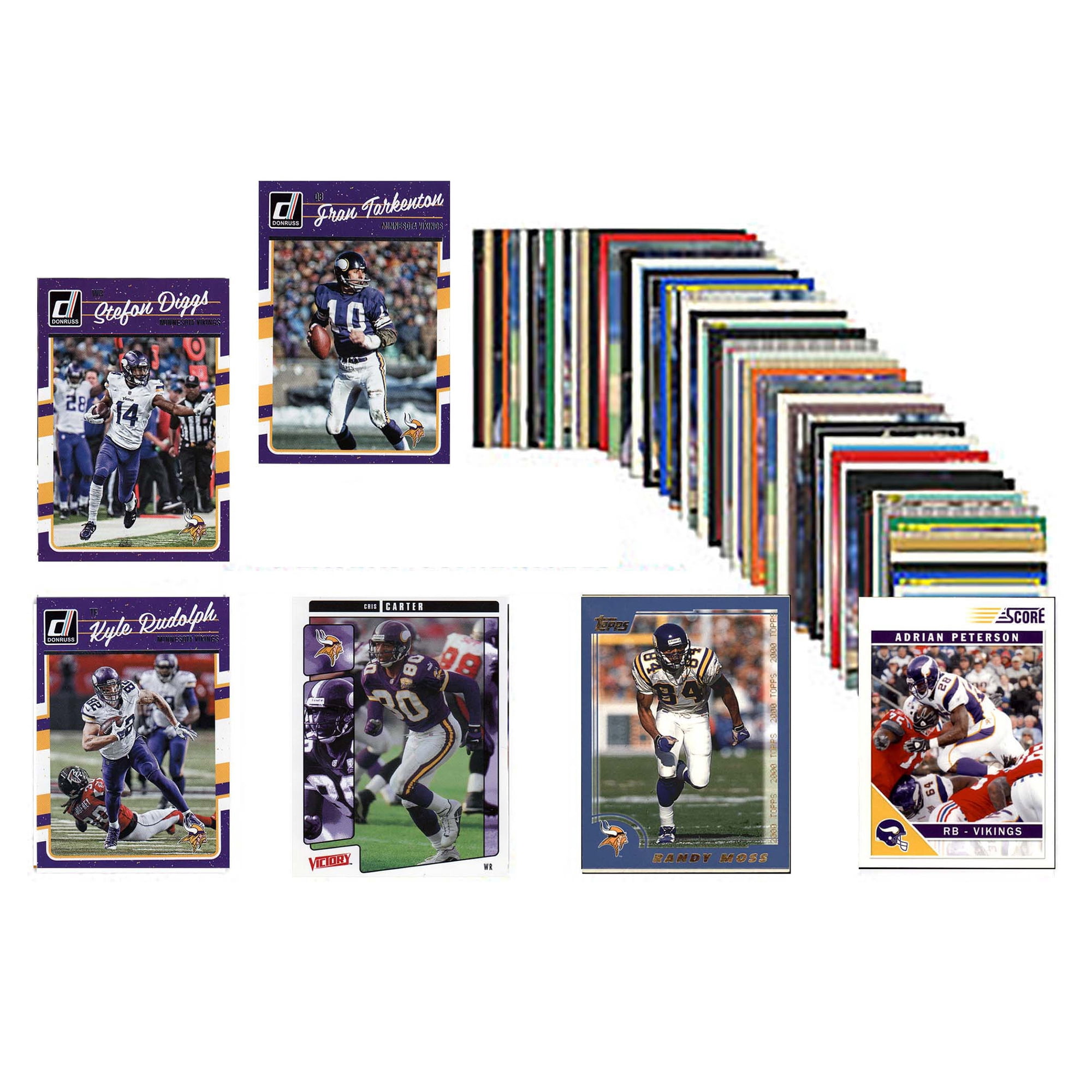 Minnesota Vikings Trading Card 50-Count Set - Walmart.com