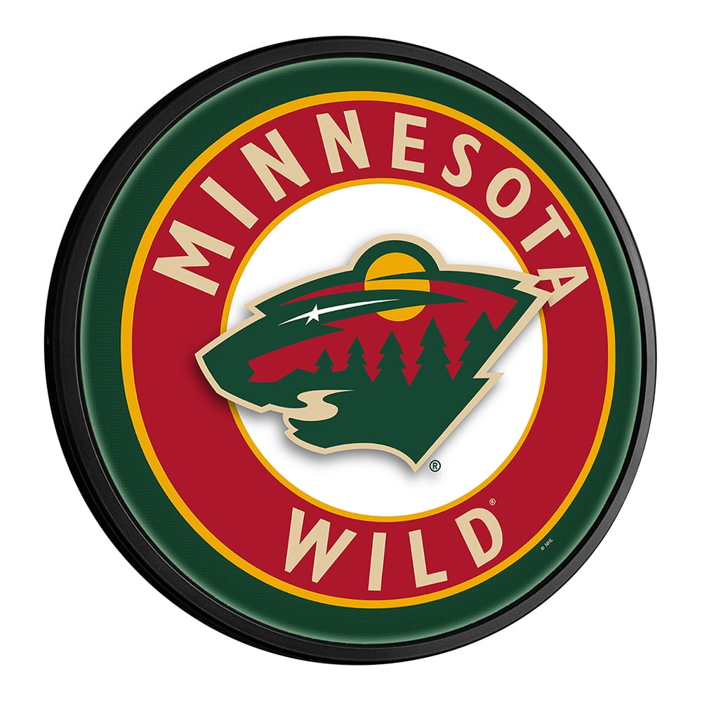 Minnesota Wild 18'' x 18'' Slimline Illuminated Wall Sign - Walmart.com