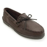 Minnetonka Men's Moosehide Classic Moccasin,Chocolate Moose,8 M US ...