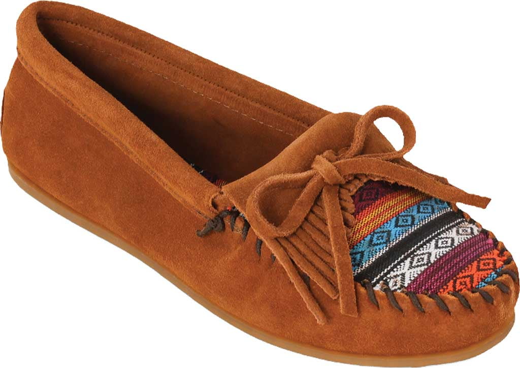 Minnetonka Women's Arizona Kilty Hardsole Moccasin - Walmart.com