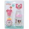 UPD, Minnie 3pc Baby Set, Rattle, Pacifier, Bottle for Newborns, BPA ...