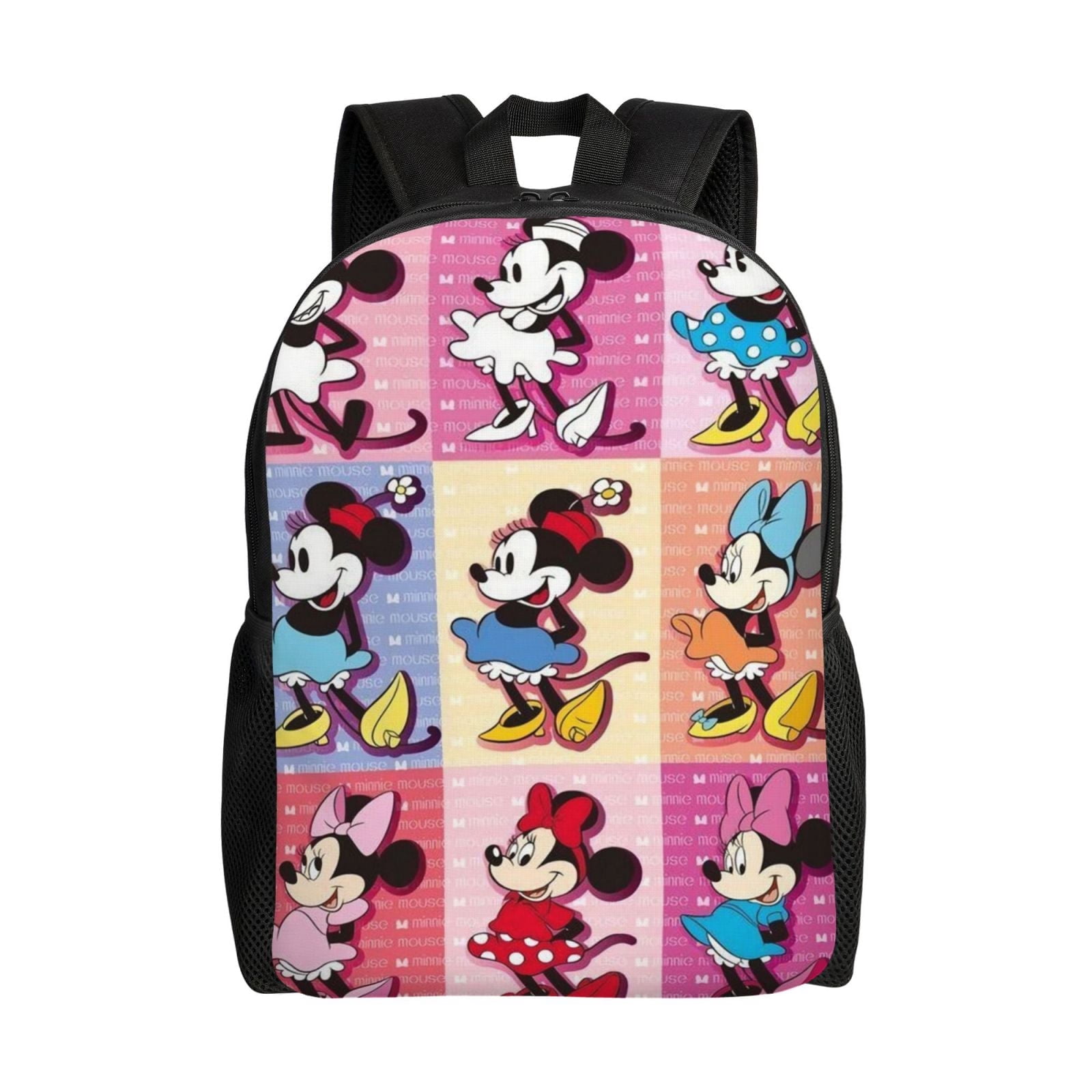 Minnie Anime Backpack Cartoon Travel Bags 3D Printed Casual Daypacks ...