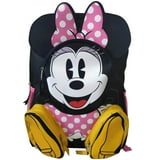Minnie Front Body 16" Backpack with 3D 3 Zipper Pockets - Walmart.com
