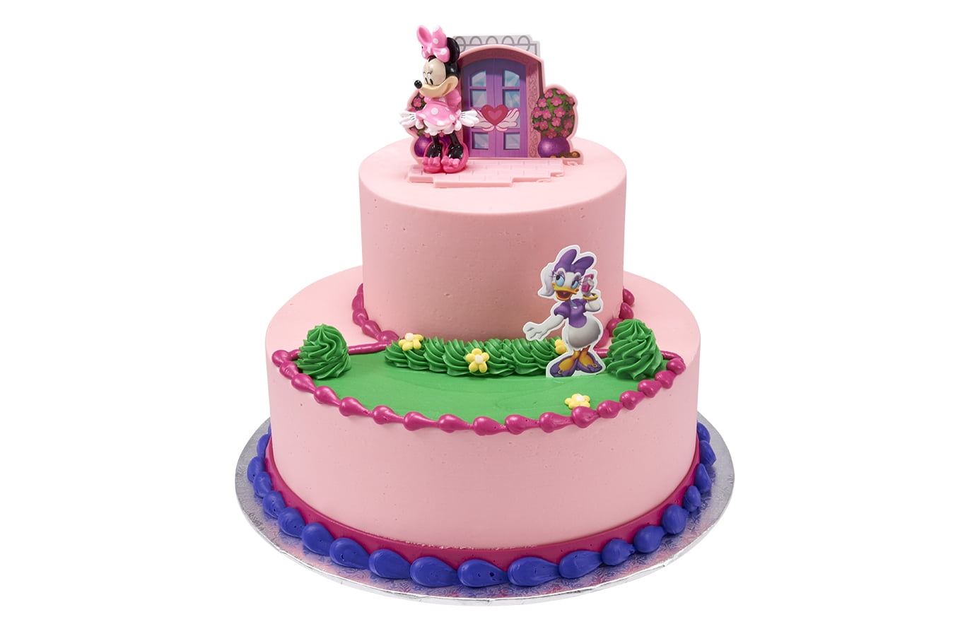 Minnie Happy Helpers 2 Tier Cake, 1 Count - Walmart.com