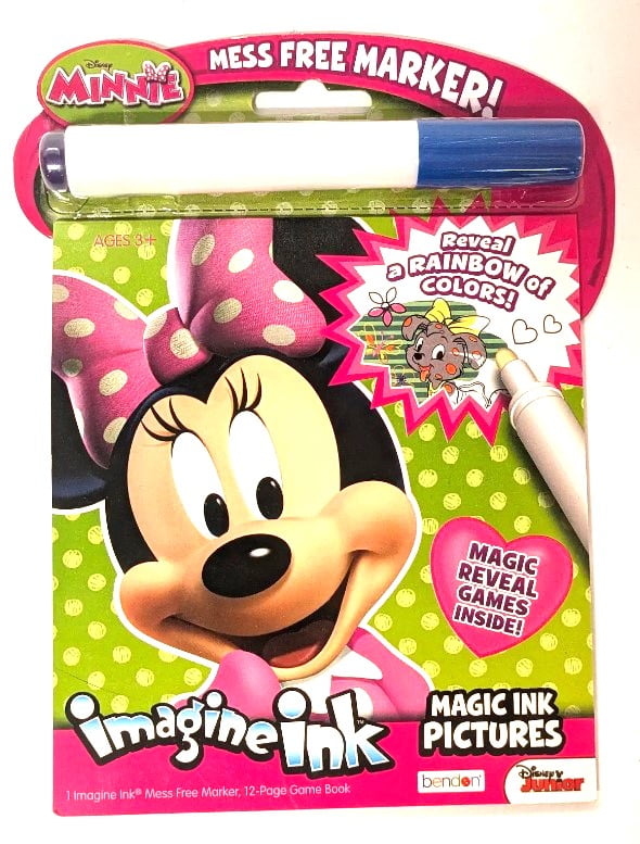 Minnie Imagine Ink Coloring Book - Walmart.com