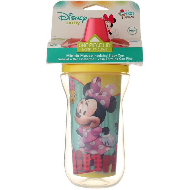 Minnie Insulated Sippy Cup 9oz - Walmart.com