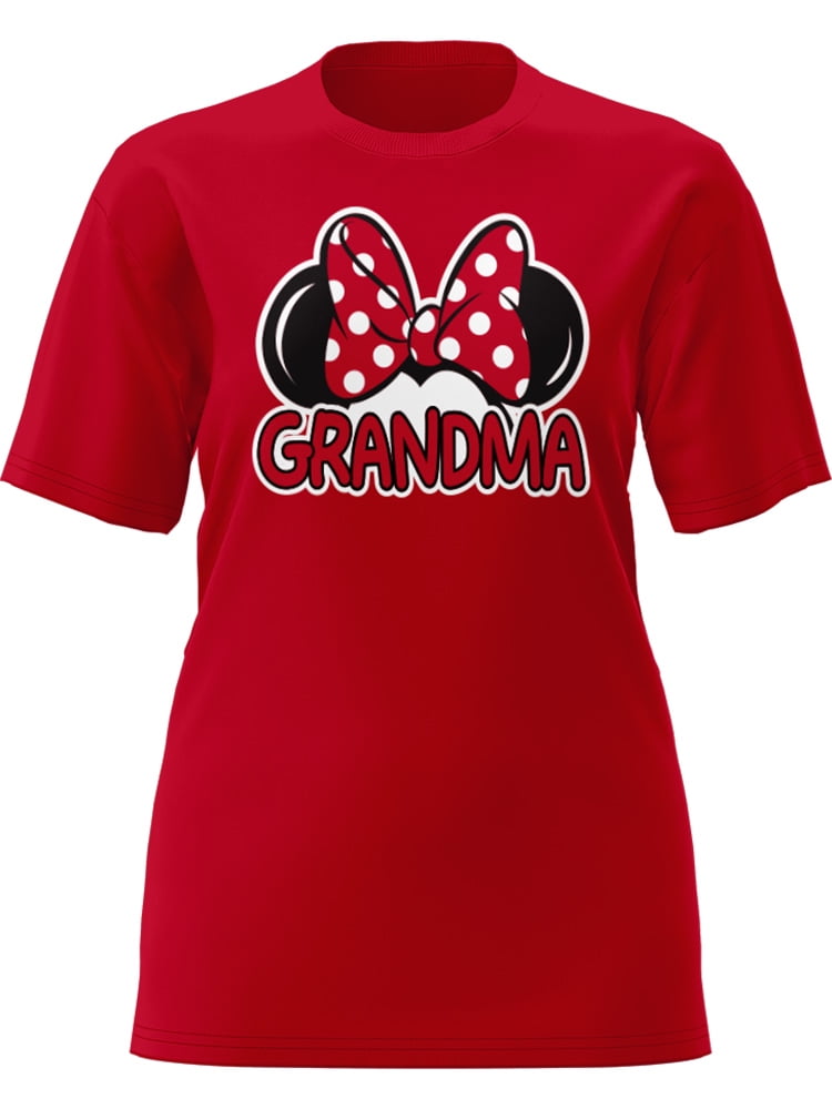 Disney Minnie Mouse Grandma Adult Tee Shirt, XS-3XL (Women's) - Walmart.com