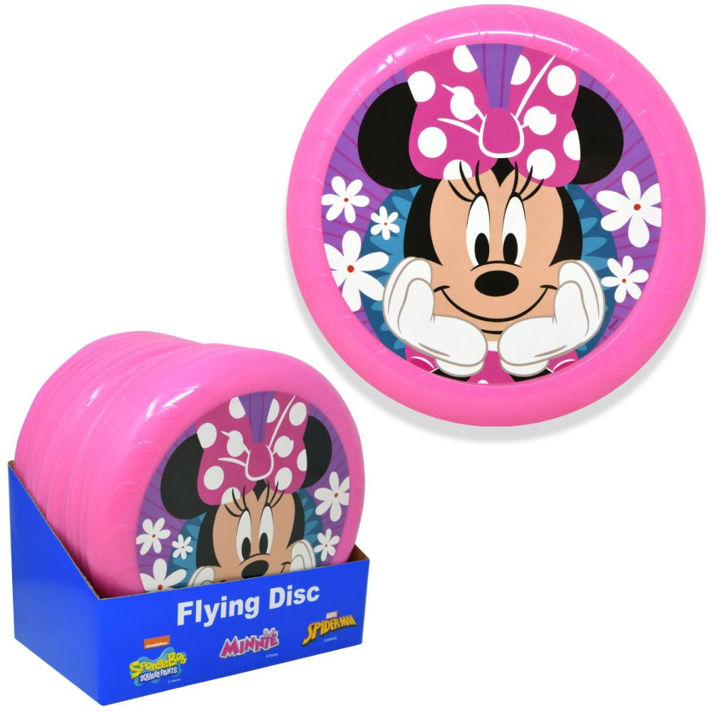 Minnie Licensed 9" Flying Disc Bulk In PDQ-1 PC - Walmart.com