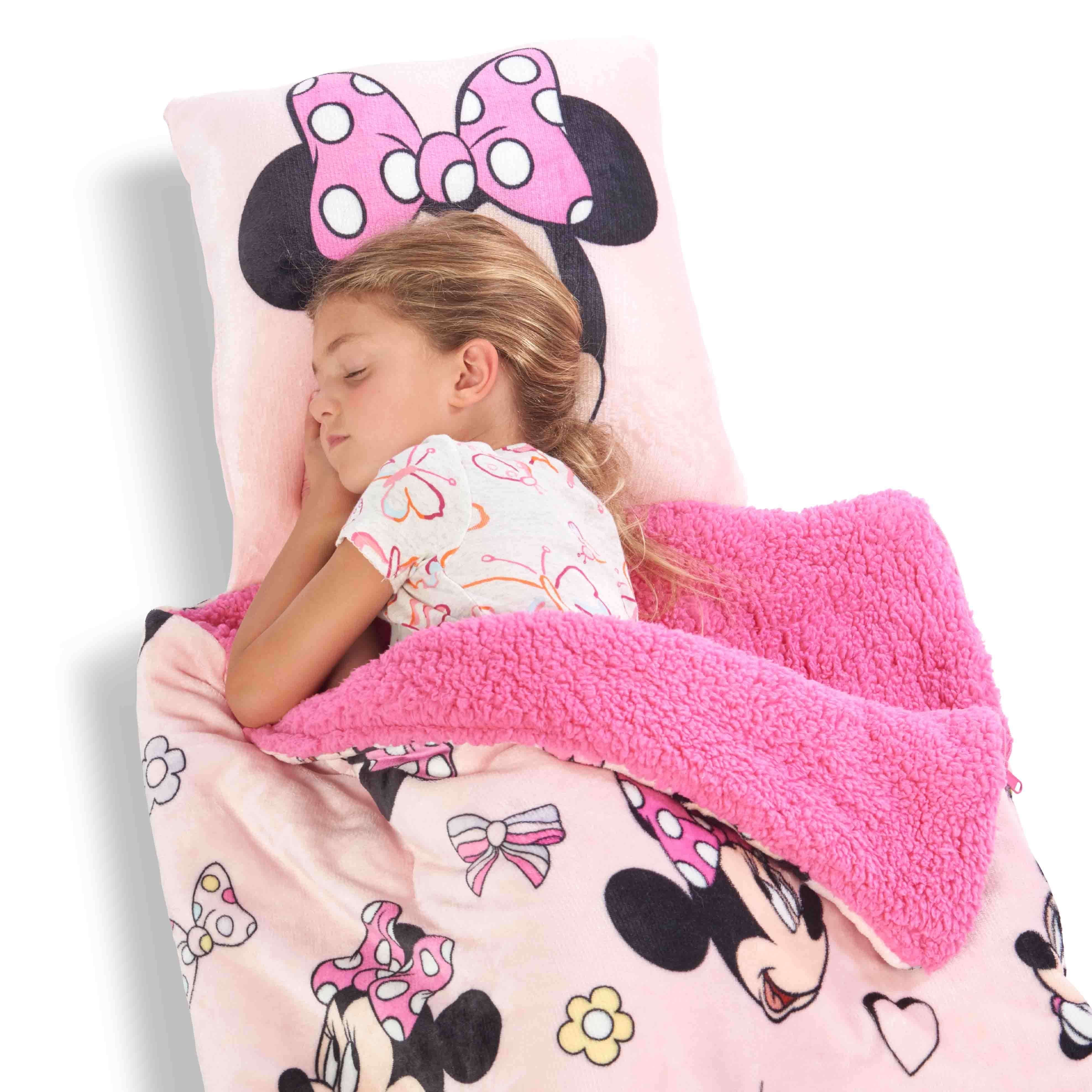 Minnie M Favorite Things Silk Touch Sherpa Slumber Bag - Walmart.com