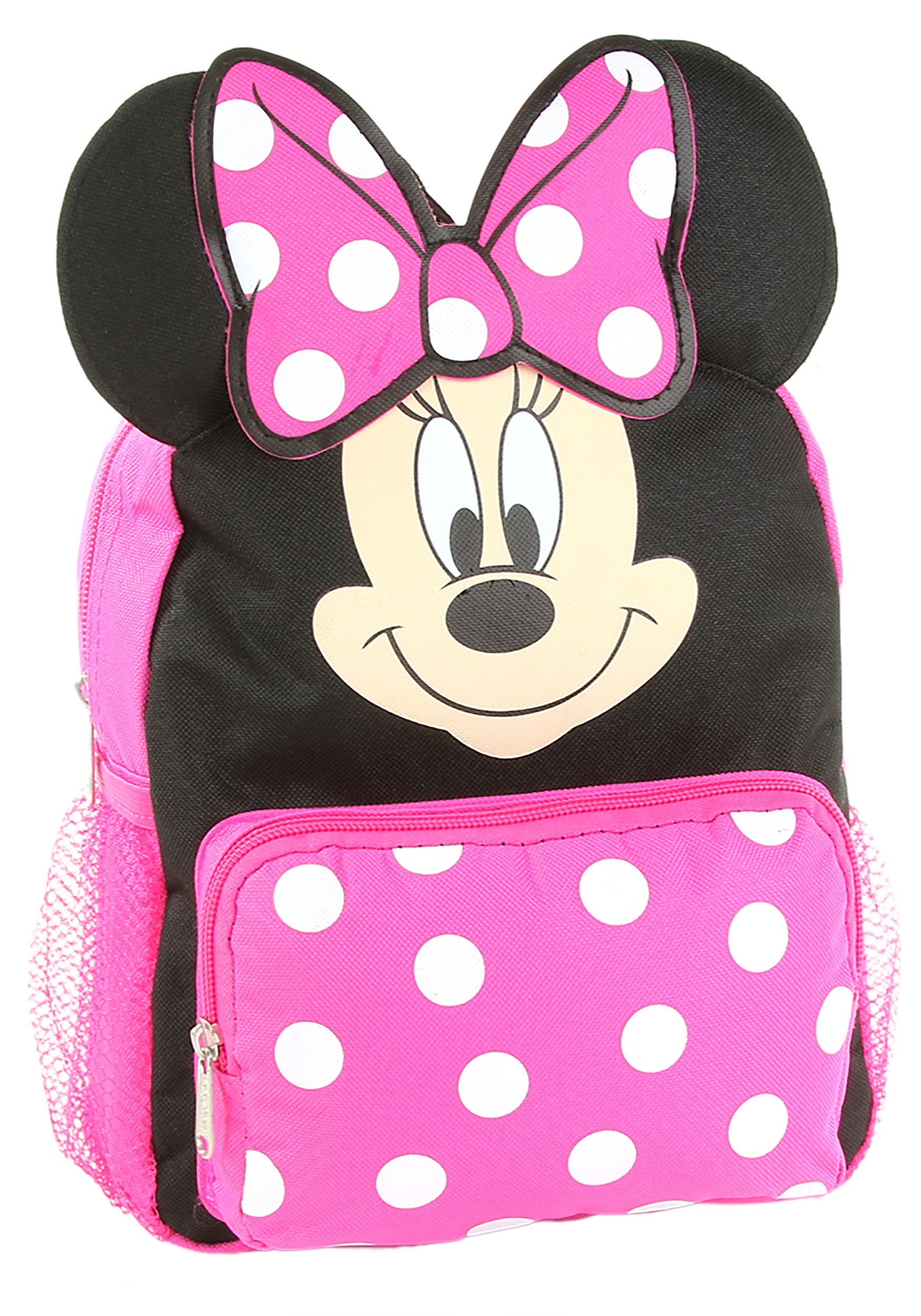 Minnie Mouse Toddler Kids Travel 10" Big Face Mini Backpack Standard ...
