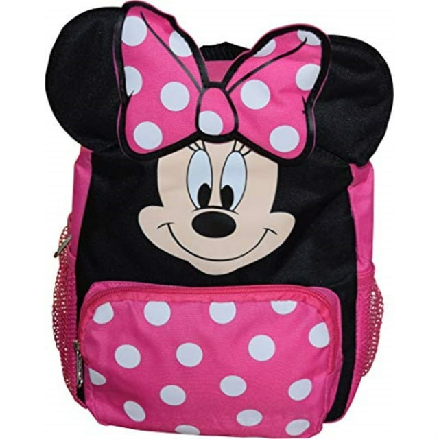 Minnie Mouse 10" Big Face Mini Backpack Standard - Walmart.com
