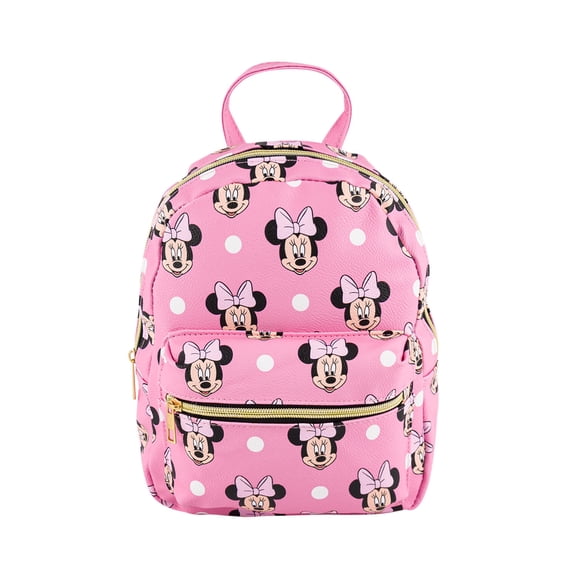 Minnie Mouse 10 inches PU Small Backpack - Walmart.com