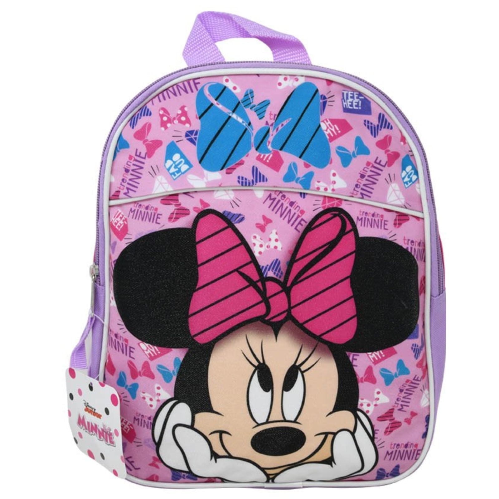 Minnie Mouse 11 Inch Kids Mini School Backpack Adjustable Straps for ...