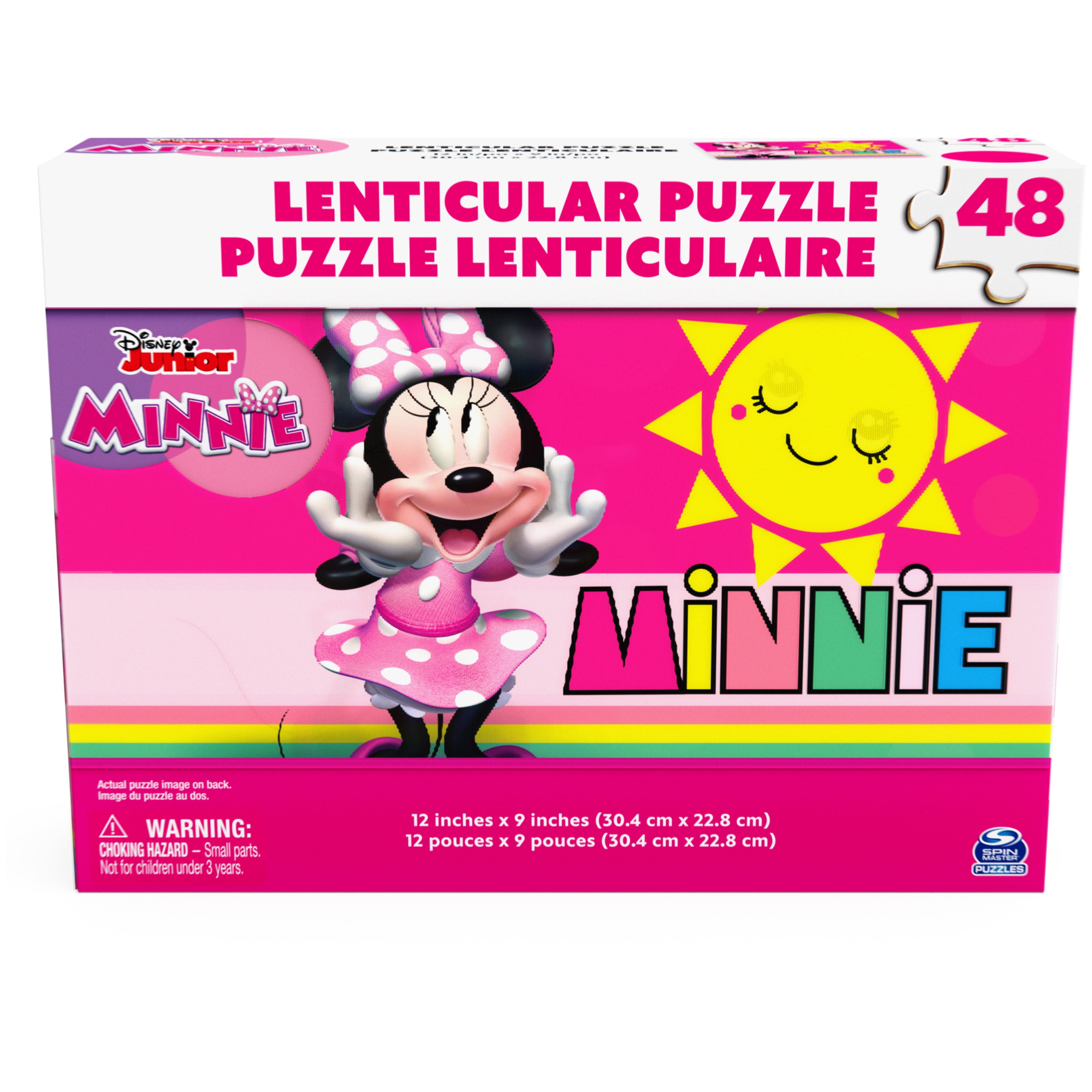 Spin Master Minnie Mouse 48-Piece Lenticular Puzzle - Walmart.com