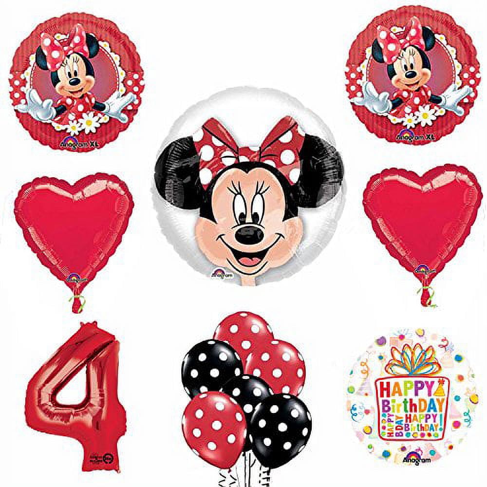 Minnie Mouse 4th Birthday Pictures