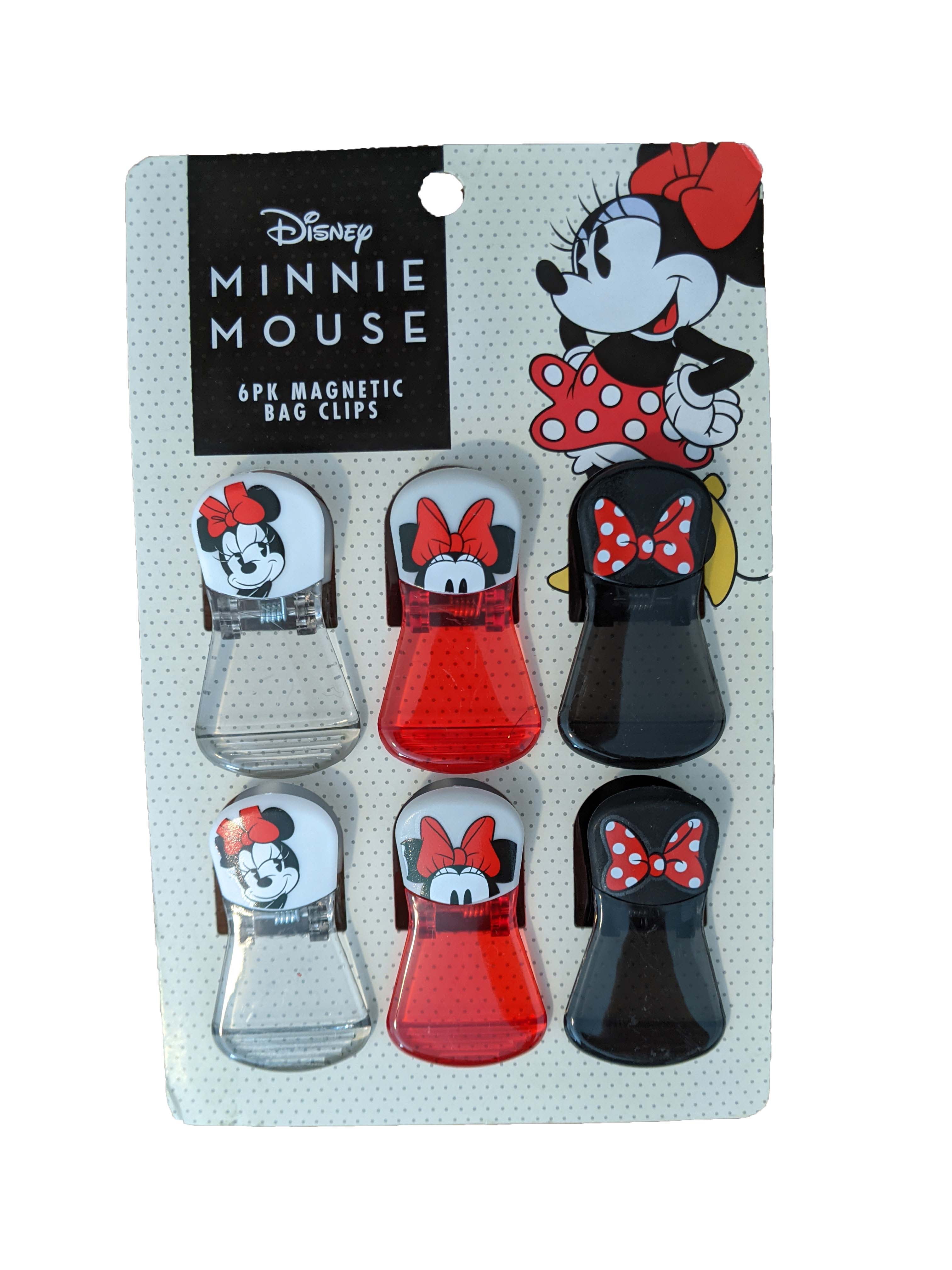 Minnie Mouse 6pk Magnetic Bag Clips - Walmart.com