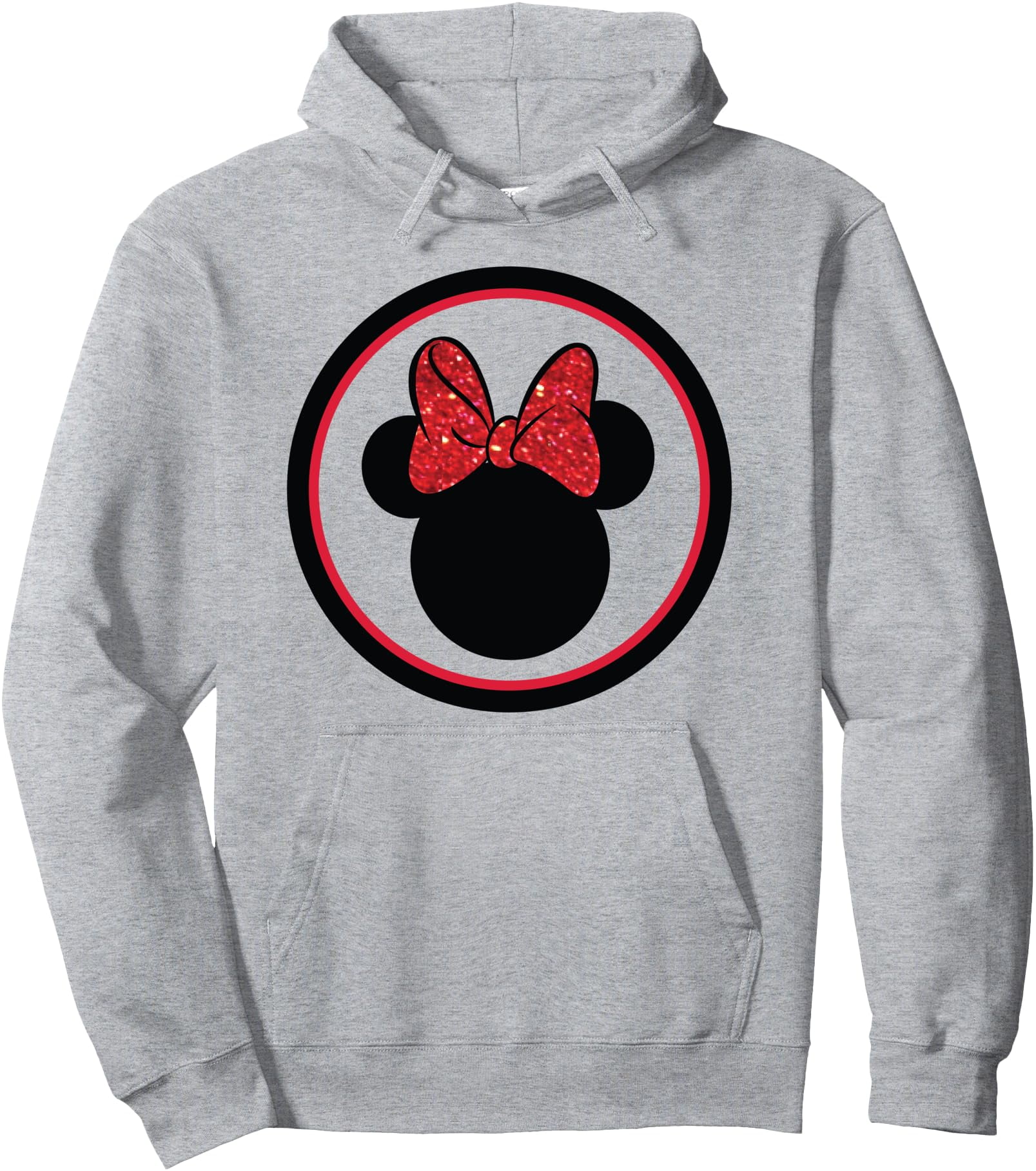 Minnie Mouse Always Winning Head Shape Pullover Hoodie for Men Women ...