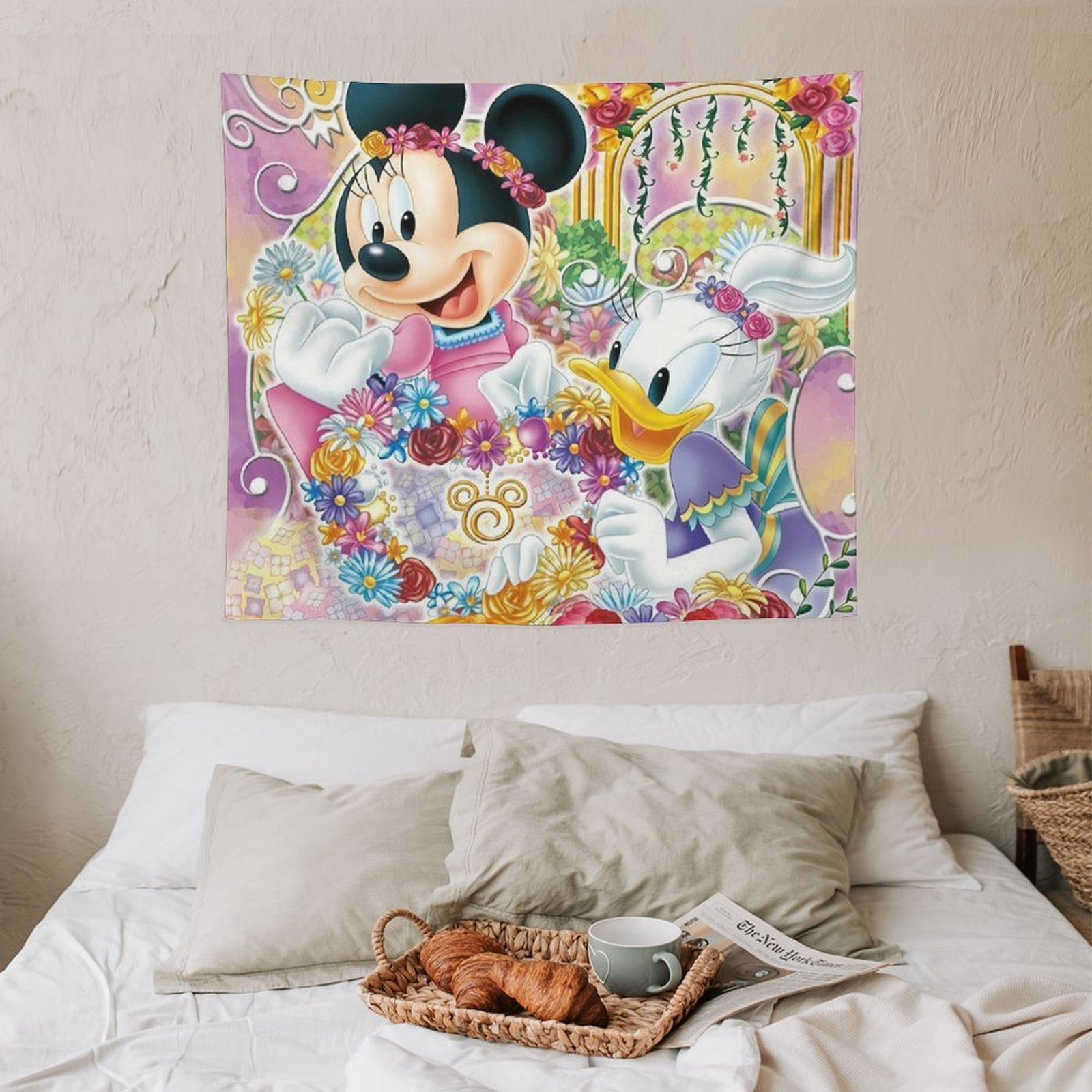 Minnie Mouse And Daisy Duck Tapestry,Minnie Mouse And Daisy Duck ...