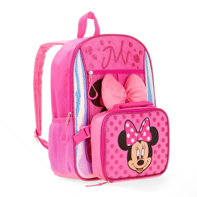Minnie Mouse Backpack And Lunch Bag Set
