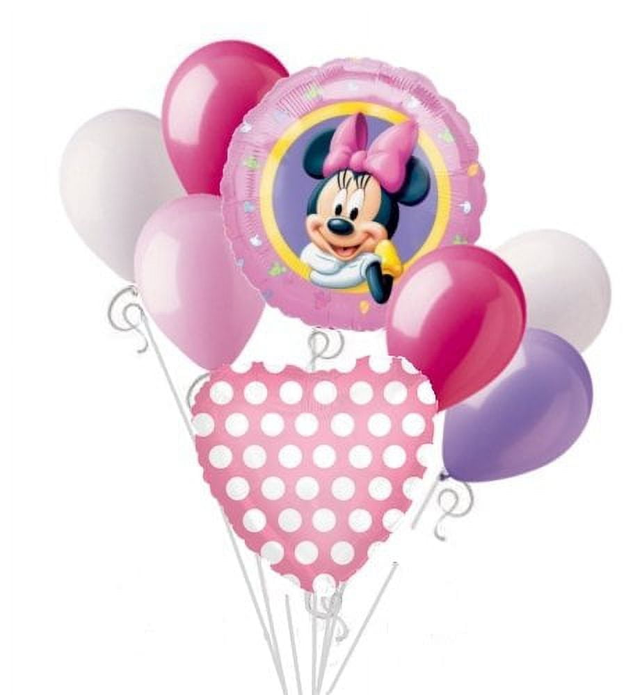 Minnie Mouse Balloon Bouquet Set Birthday Baby Shower Party Decoration ...