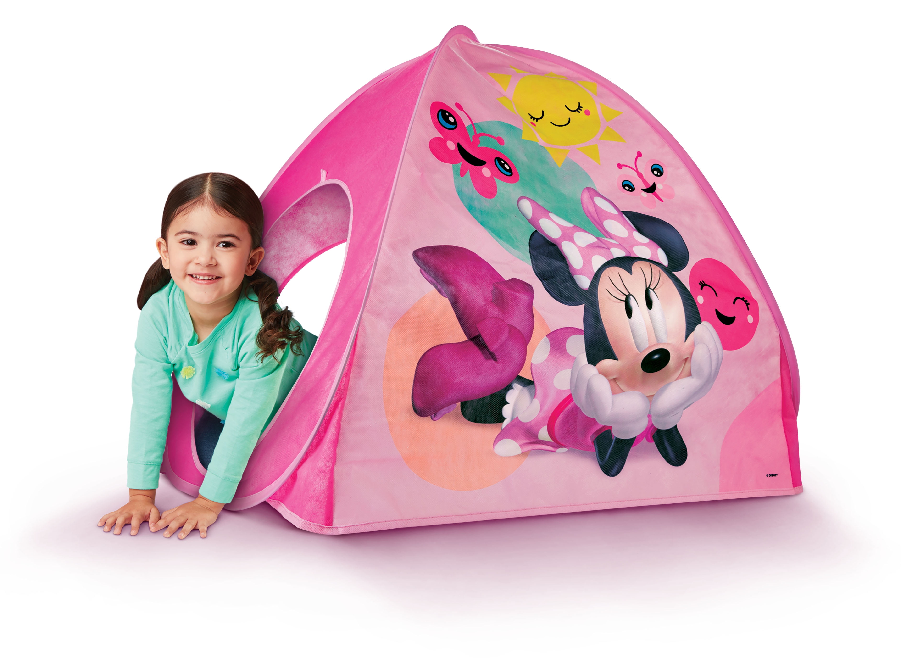 Minnie Mouse Basic Twist, Pop, & Play Indoor Tent No Assembly Required ...