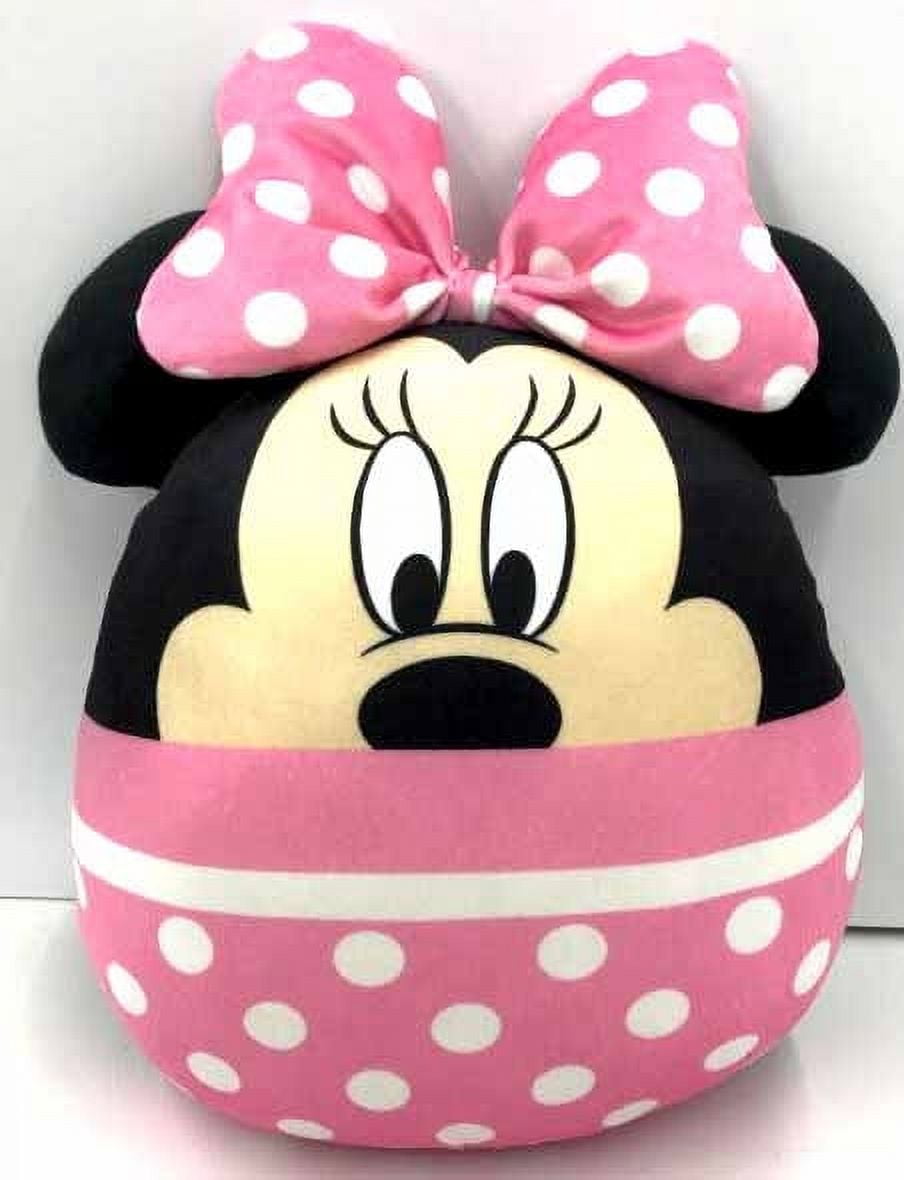 Minnie Mouse Big Face Plush Backpack - Walmart.com