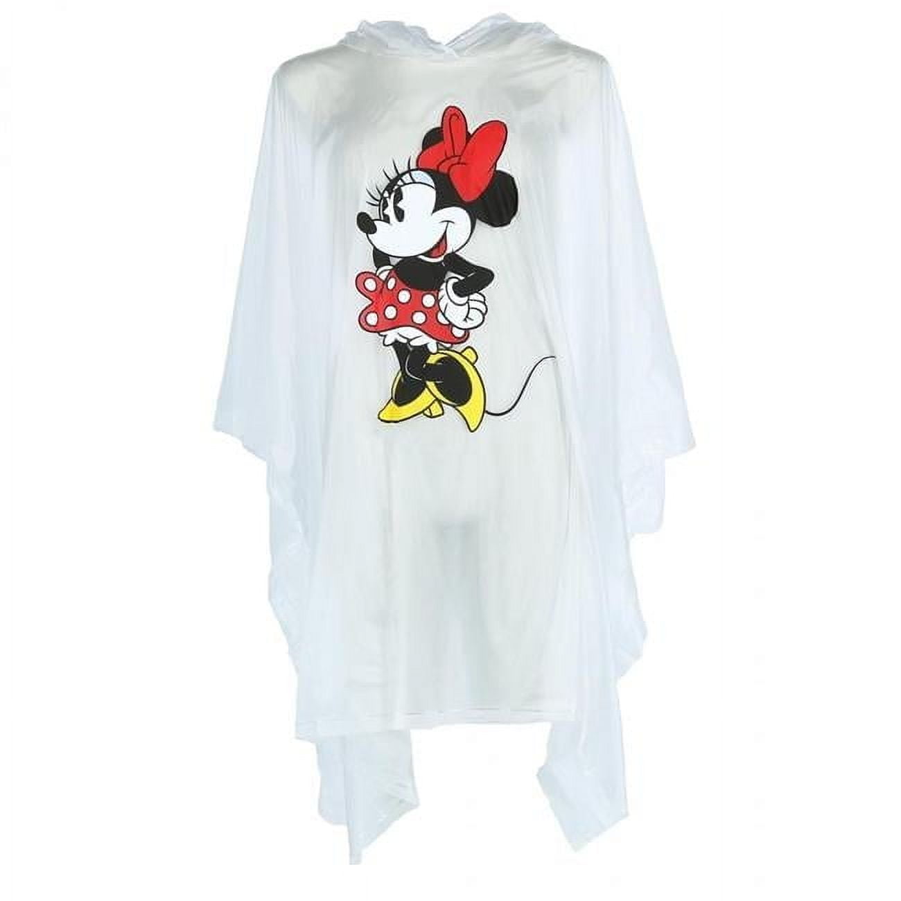 Minnie Mouse Clear Adult Rain Poncho - Walmart.com