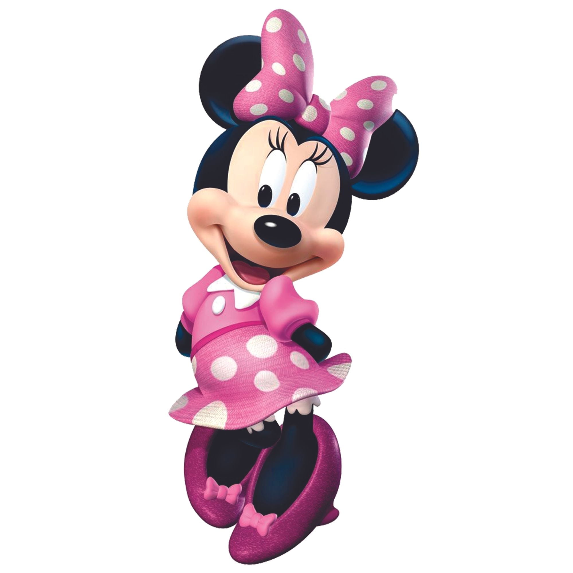 Minnie Mouse Cute Lovely Cartoon Characters Decors Wall Sticker Art ...