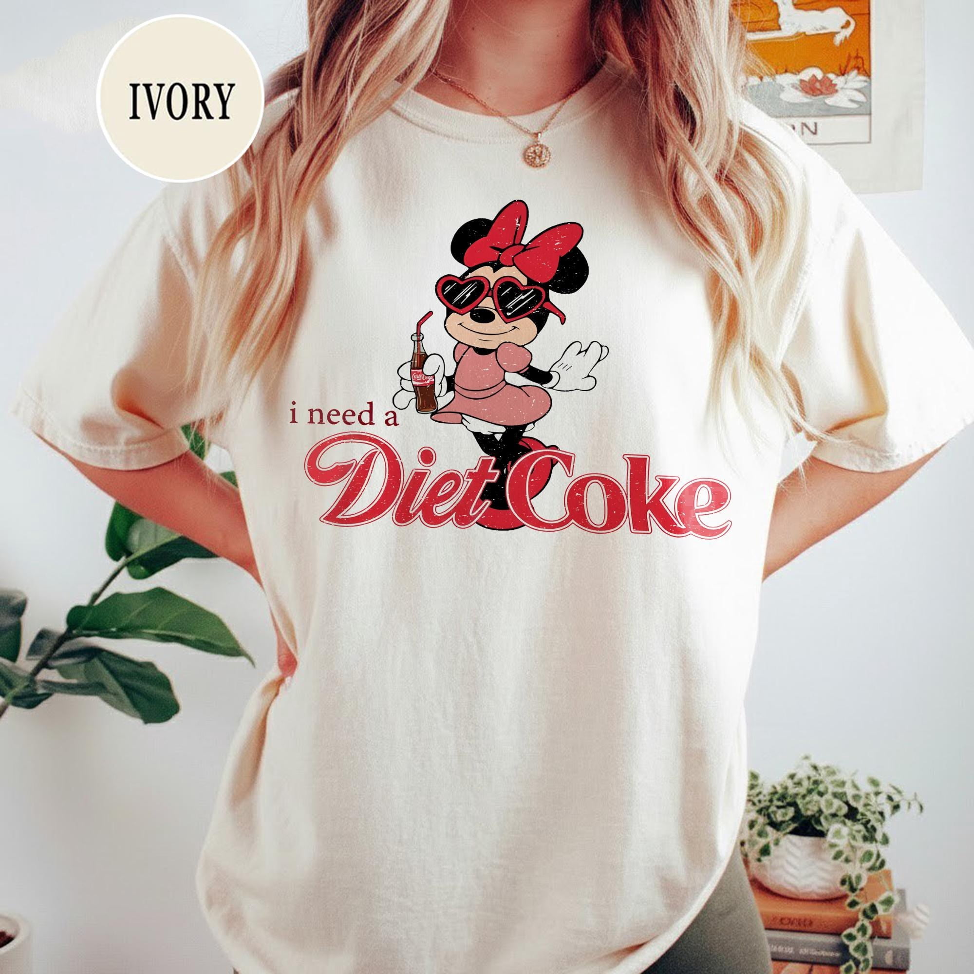 Minnie Mouse Diet Coke Sweatshirt, Minnie Diet Coke Hoodie, Disney Diet ...