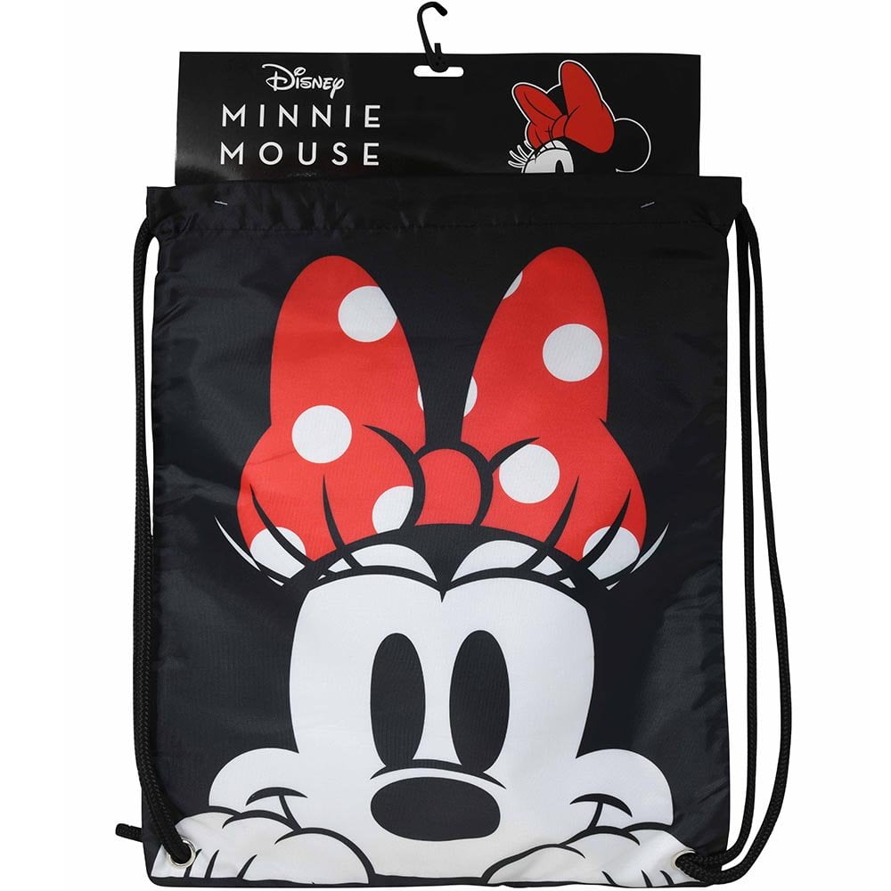 Minnie Mouse Drawstring Sling Bag on Card - Walmart.com