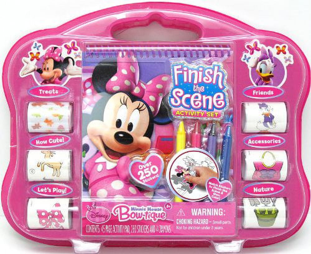 Minnie Mouse Finish the Scene Activity Set - Walmart.com