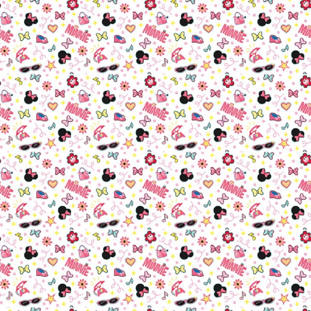 Minnie Mouse Gift Wrap Paper - 1 Roll - 30 Inch X 5 Ft - Walmart.com