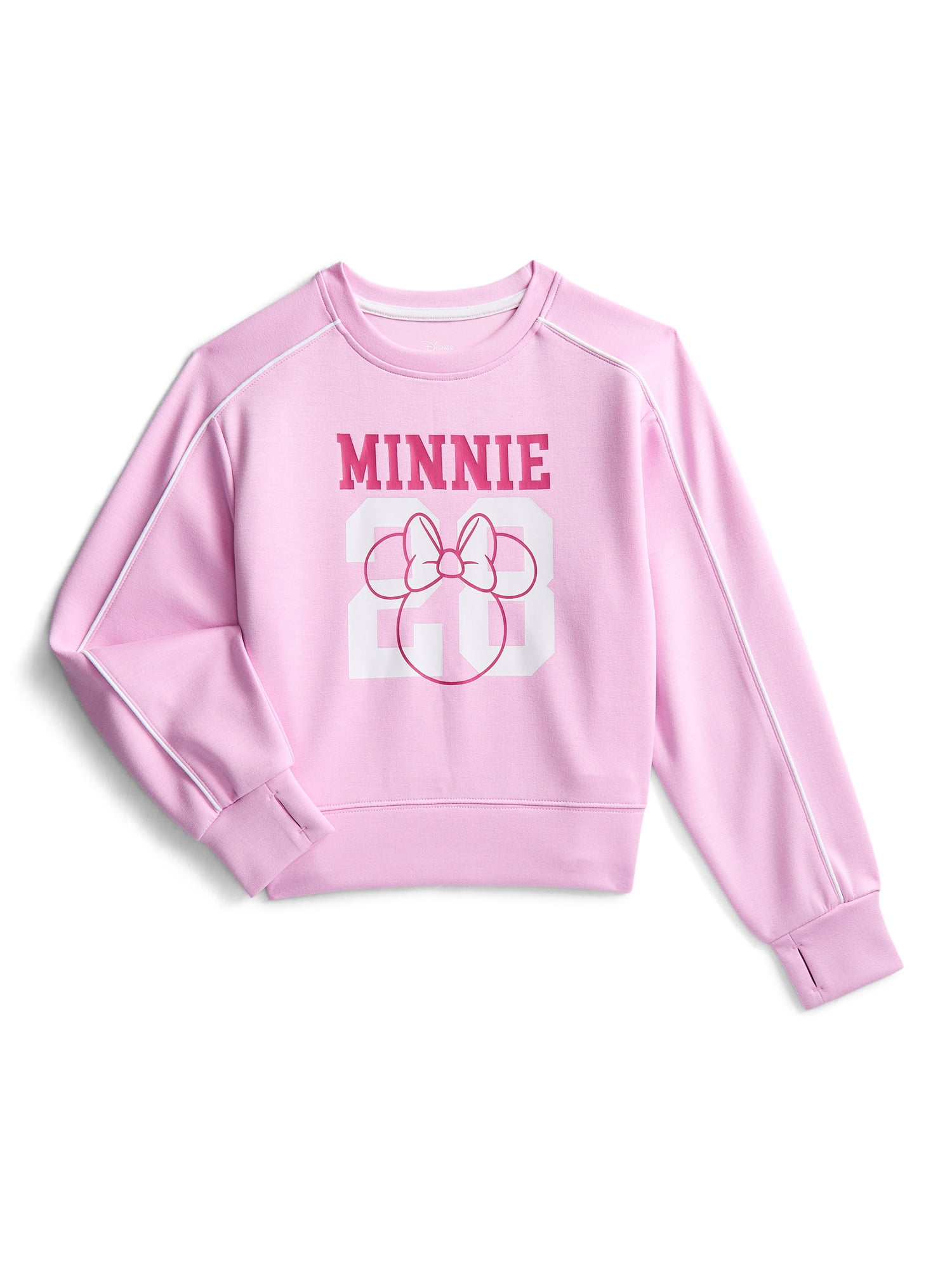 Minnie Mouse Toddler & Big Girls Active Graphic Sweatshirt with Long ...