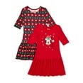 Minnie Mouse Girls 2PK Playdress, Sizes 4-12 - Walmart.com