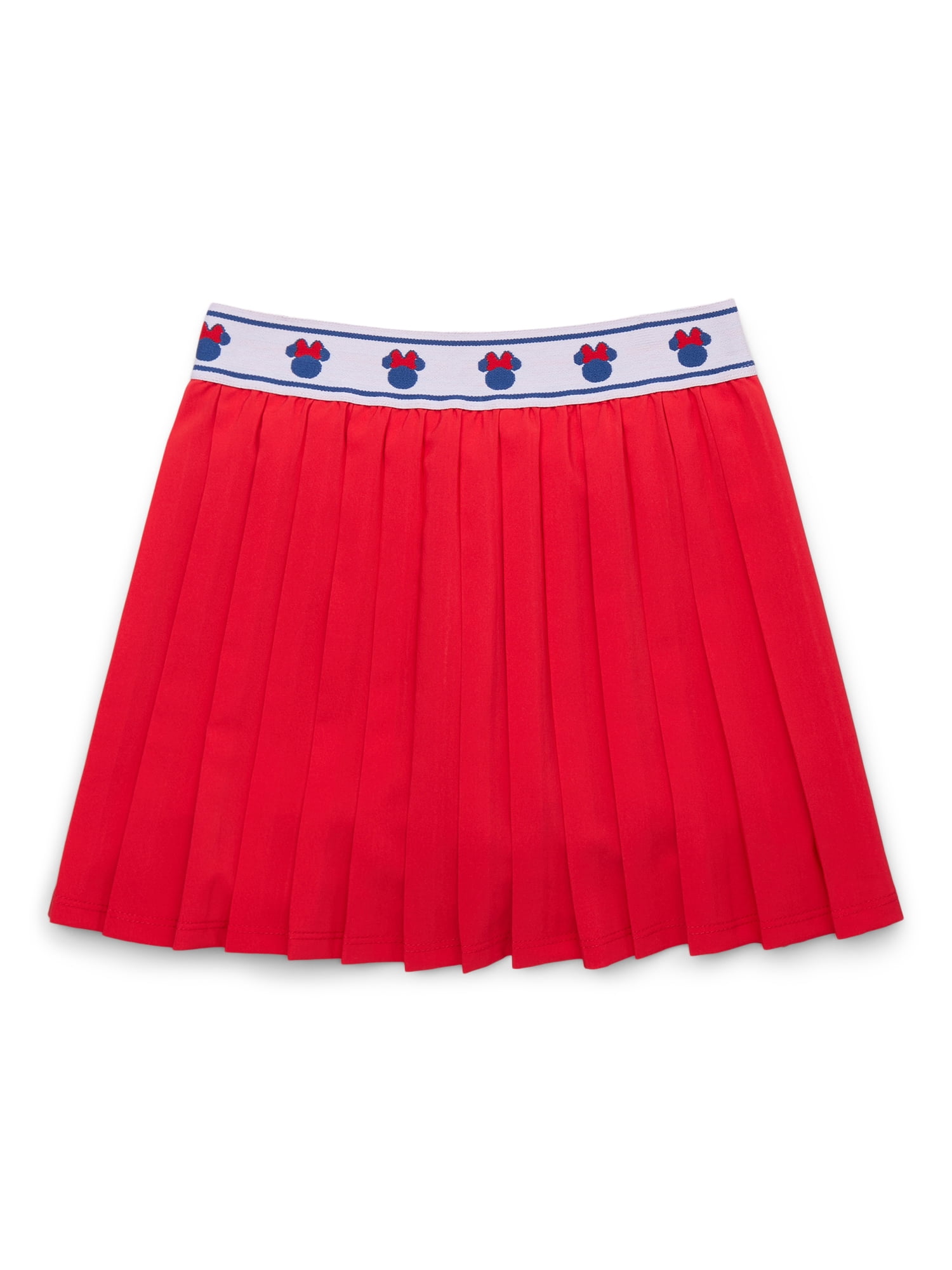 Minnie Mouse Girls Active Pleated Tennis Skort, Sizes 4-12 - Walmart.com