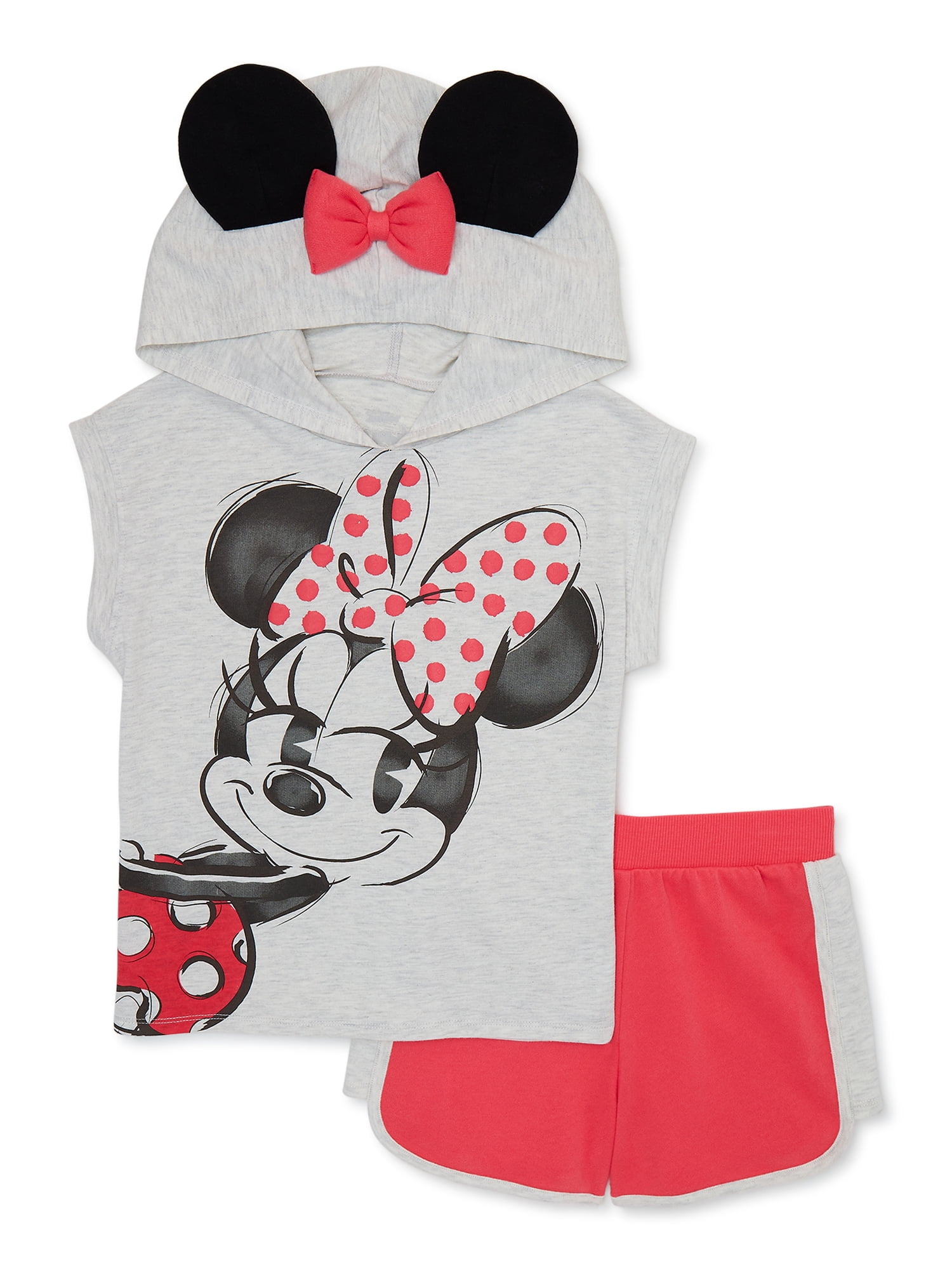 Minnie Mouse Girls Cosplay Top and Shorts Set, 2-Piece, Sizes 4-12 ...