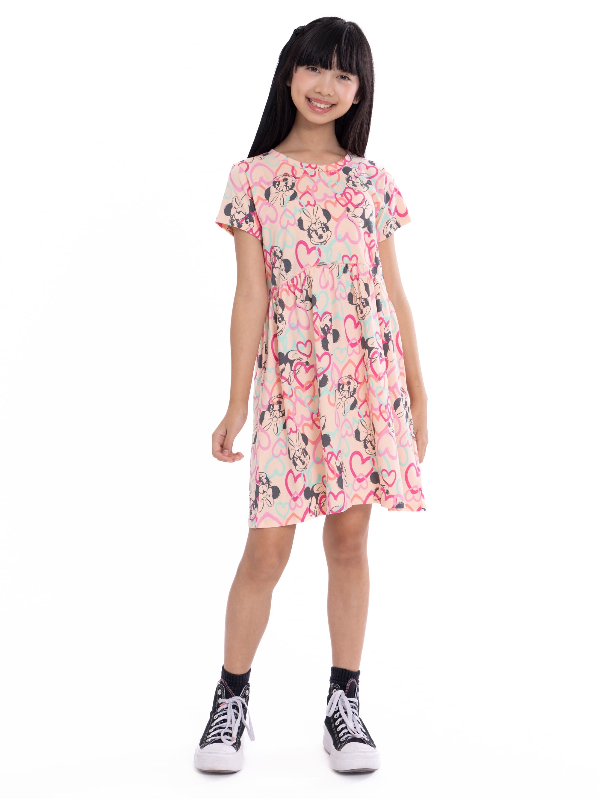 Disney Minnie Mouse Girls Dress L - Walmart.com