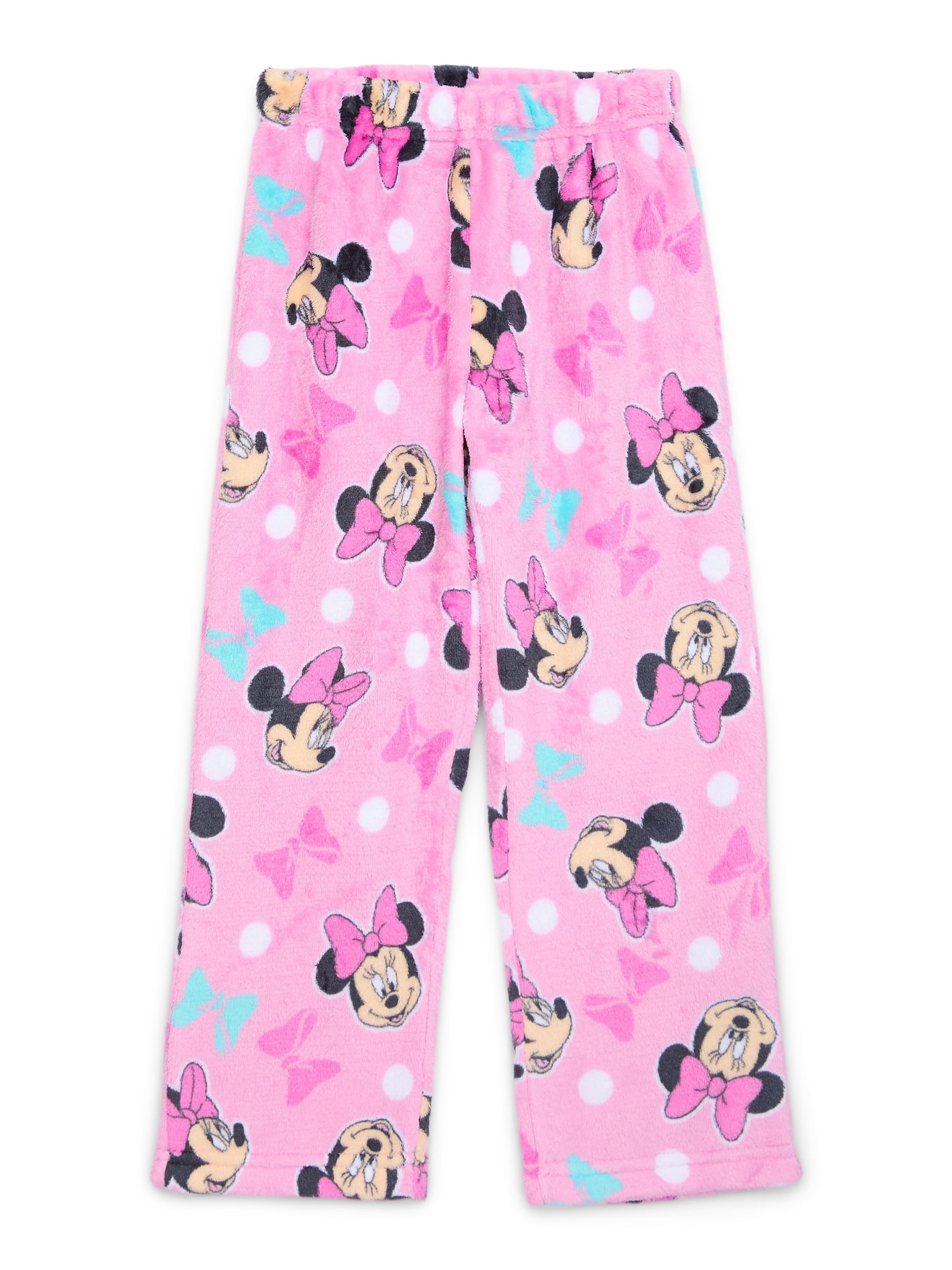 Minnie Mouse Girls’ Fleece Pajama Pants, Sizes 4-16 - Walmart.com