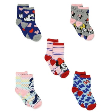 Disney Baby Girls' Socks - 12 Pack Minnie Mouse, Daisy, Princess Socks ...