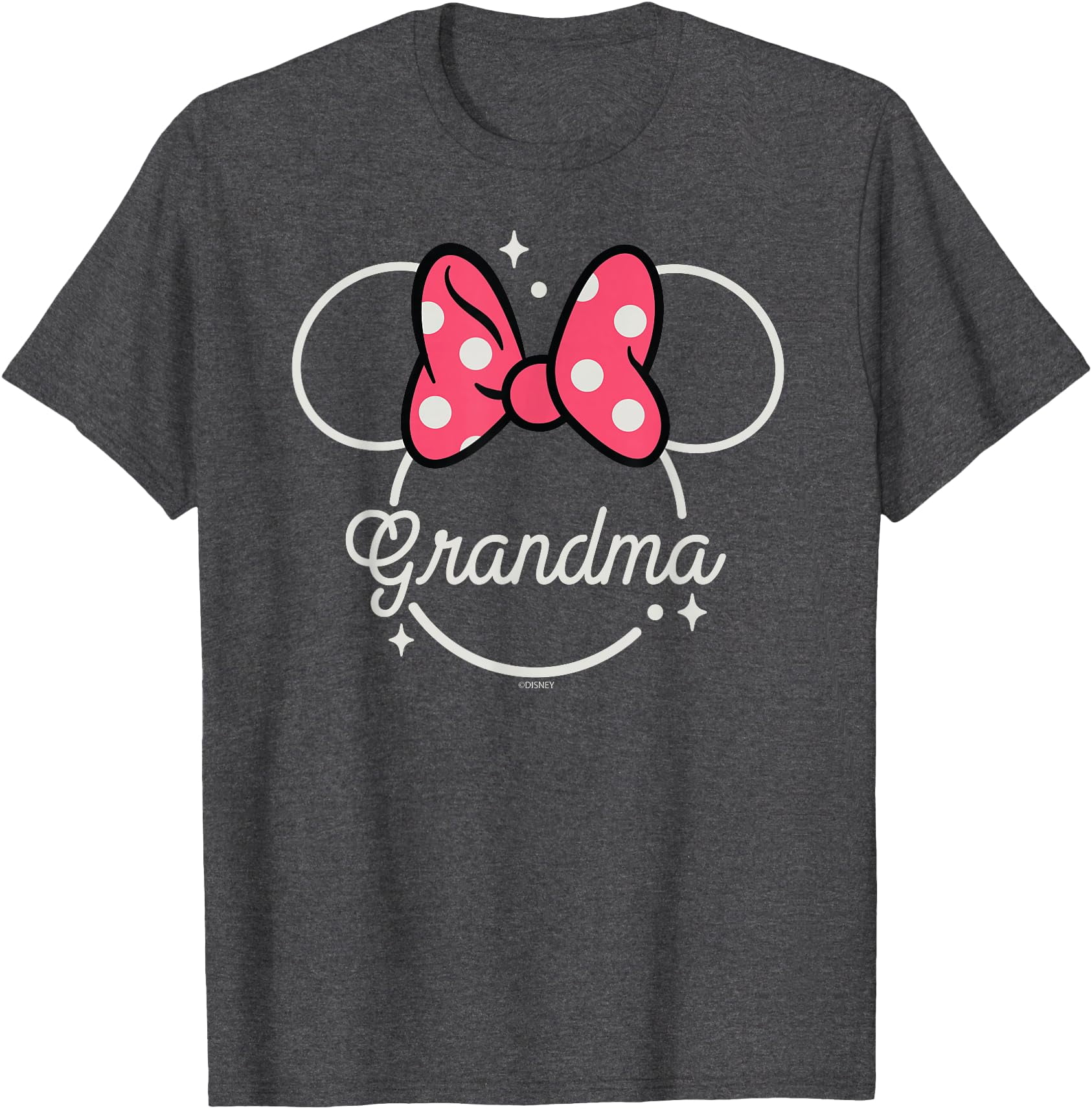 Minnie Mouse Grandma Head Icon Magic Mother’s Day DTG Print Unisex T ...
