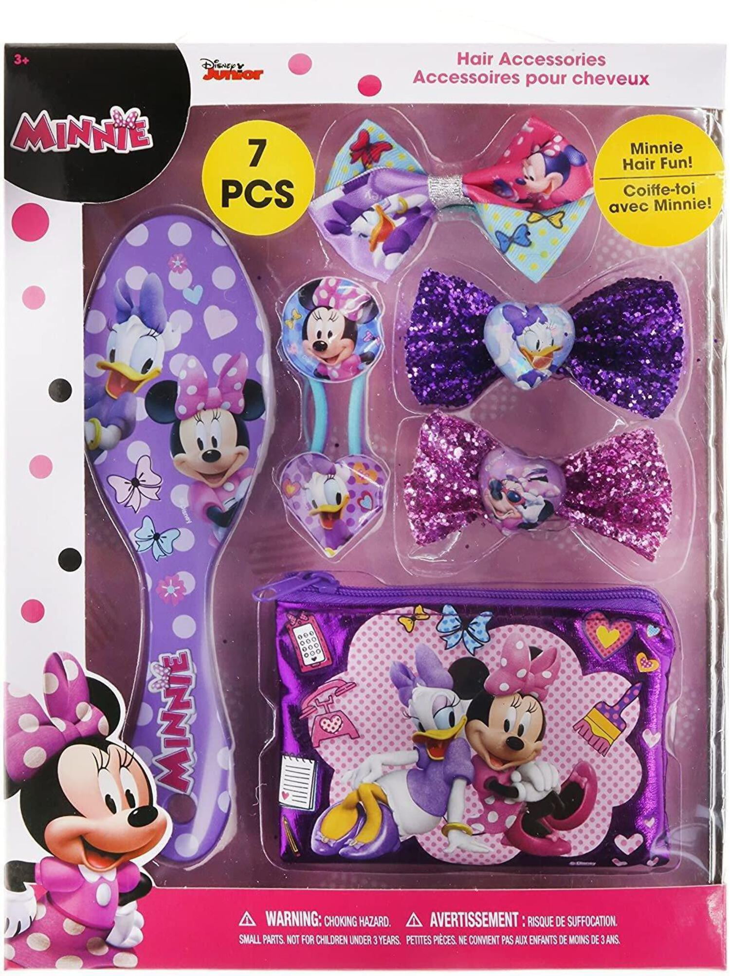 Disney's Townley Girl Minnie Mouse Hair Brush Set, 7 pcs Gift - Walmart.com