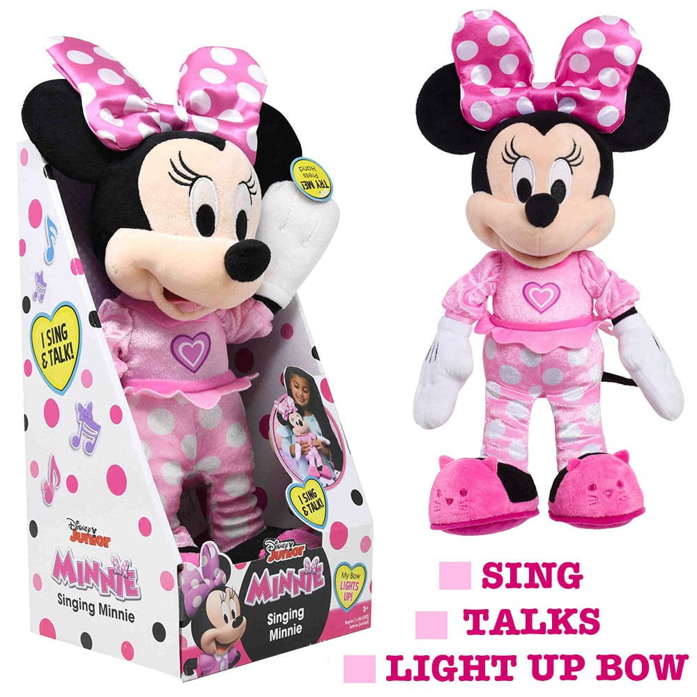 Disney's Minnie Mouse Happy Helpers Fun Singing Plush Doll Toy in ...