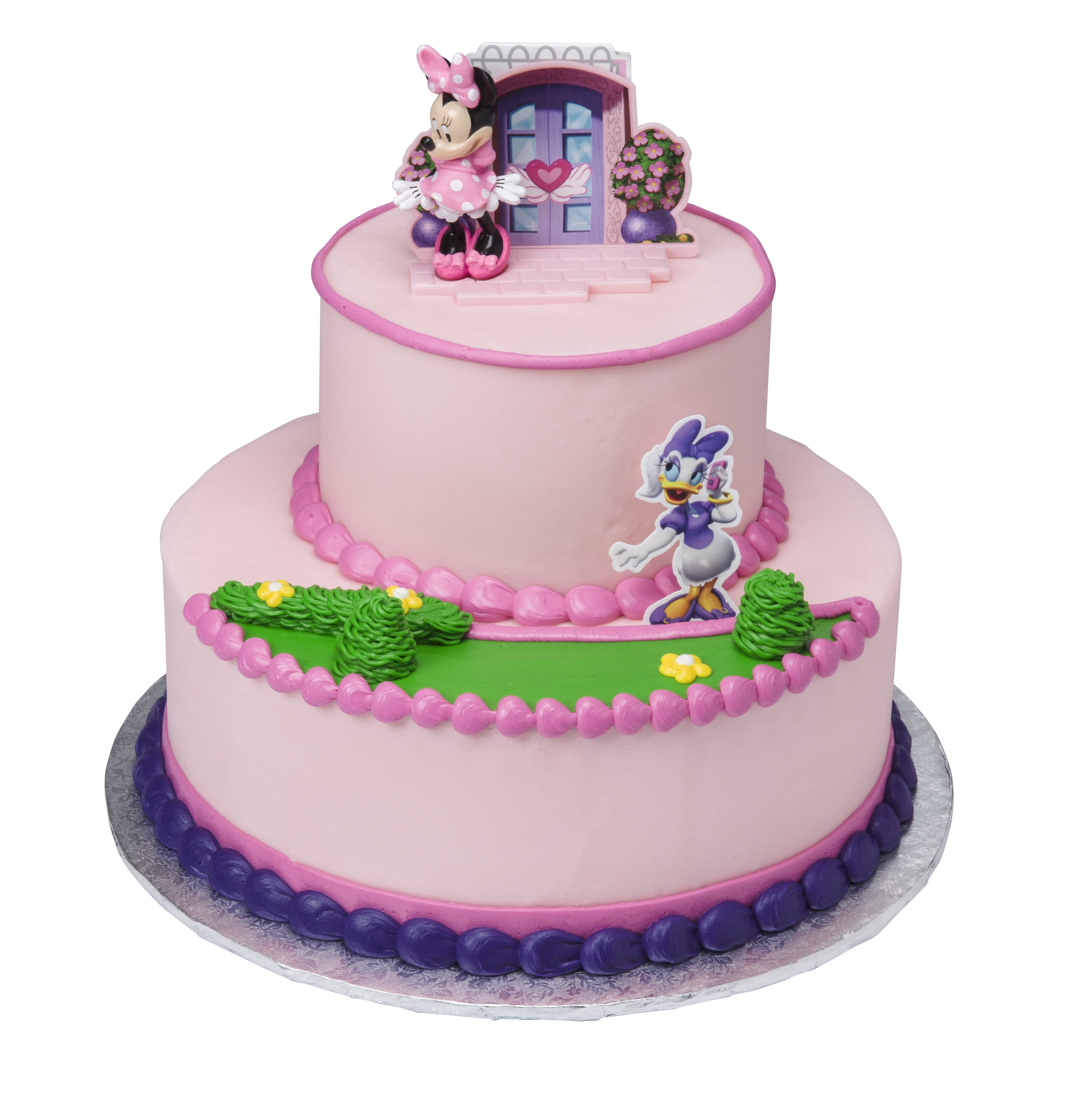 Minnie Mouse Happy Helpers Two Tier Cake - Walmart.com