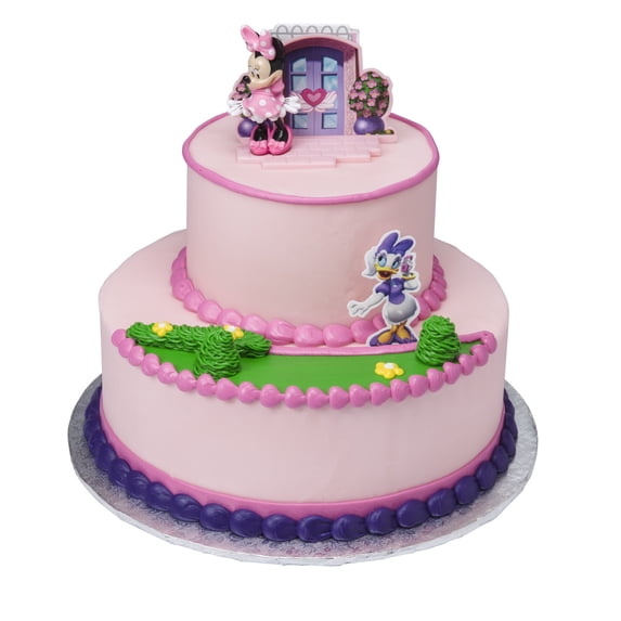 Minnie Mouse Happy Helpers Two Tier Cake - Walmart.com