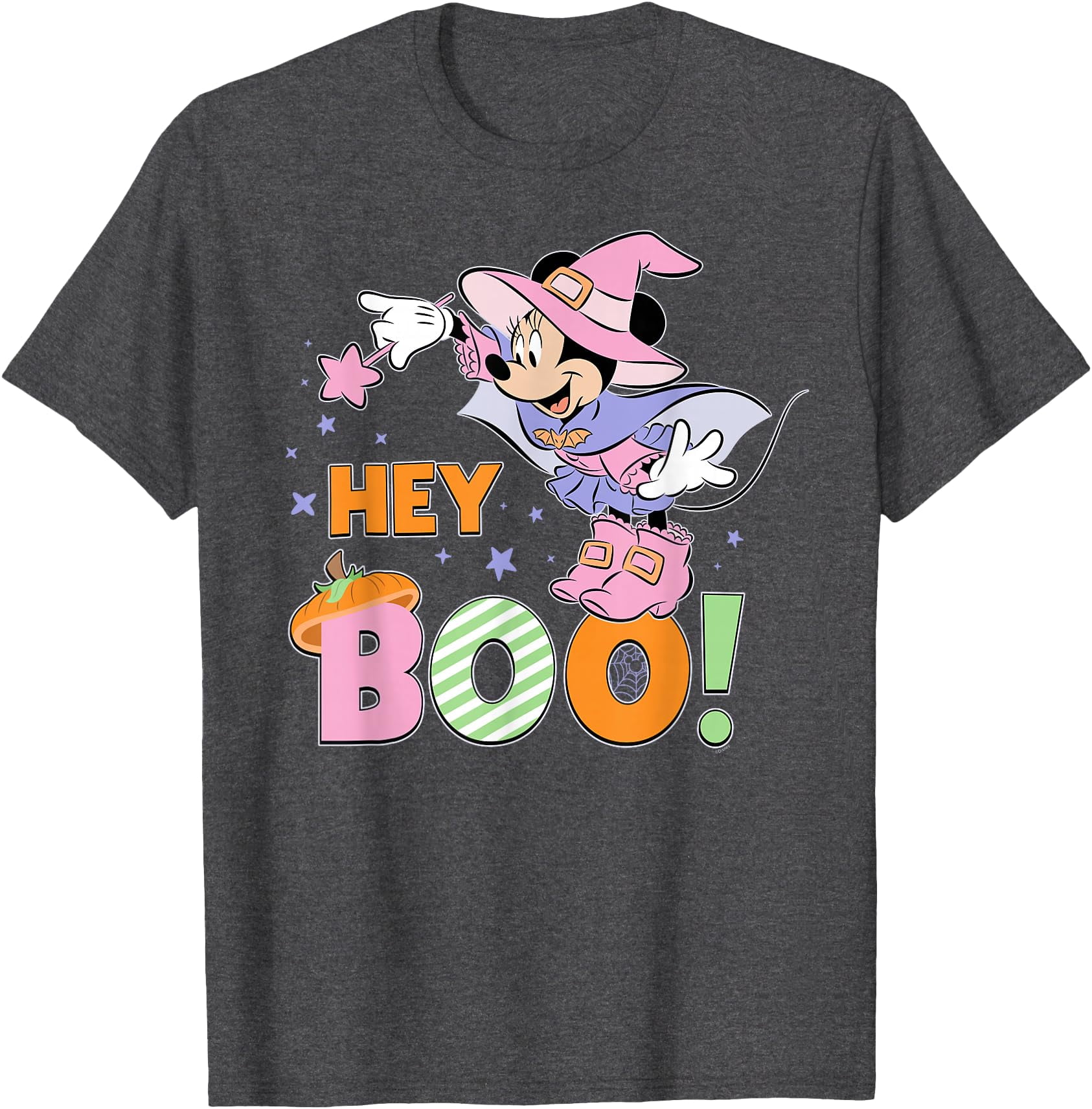 Minnie Mouse "Hey Boo!" Cute Halloween Matching DTG Print Unisex T ...