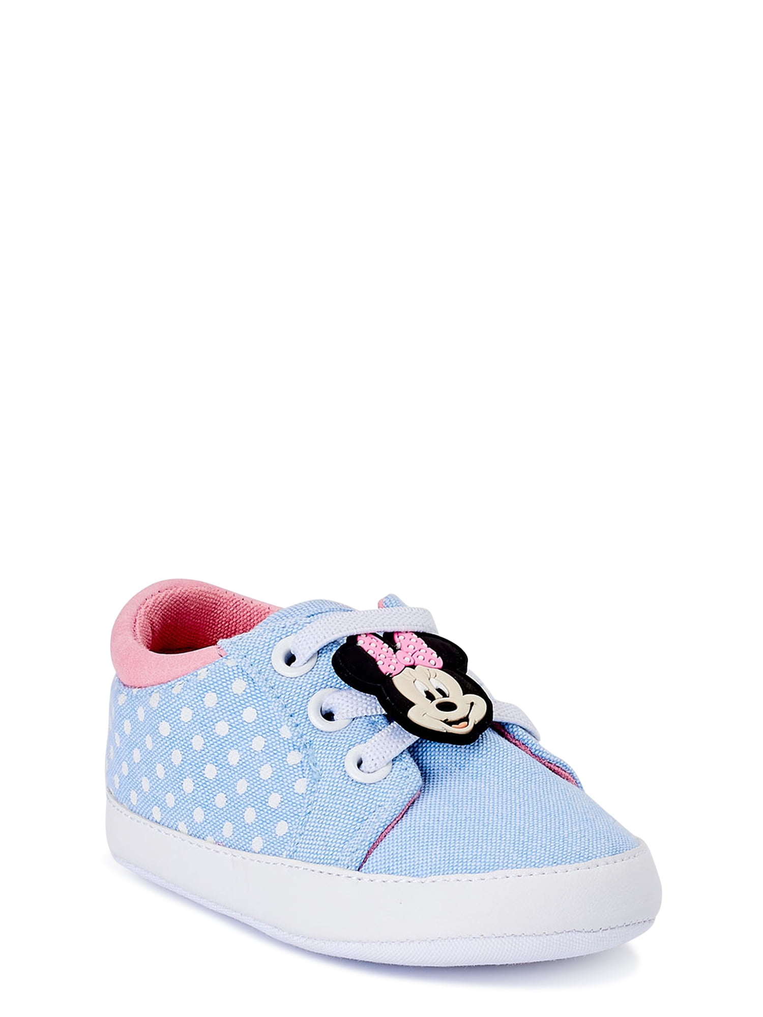 Minnie Mouse Infant Girls' Chambray Sneakers - Walmart.com