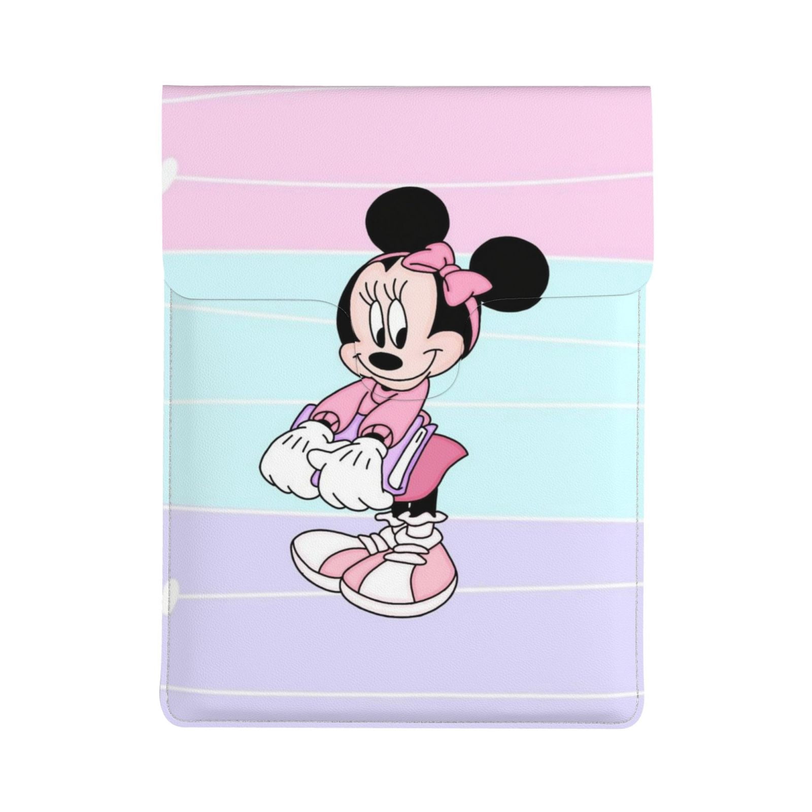 Minnie Mouse Leather Laptop Sleeve Computer Case Notebook Cover -13 ...