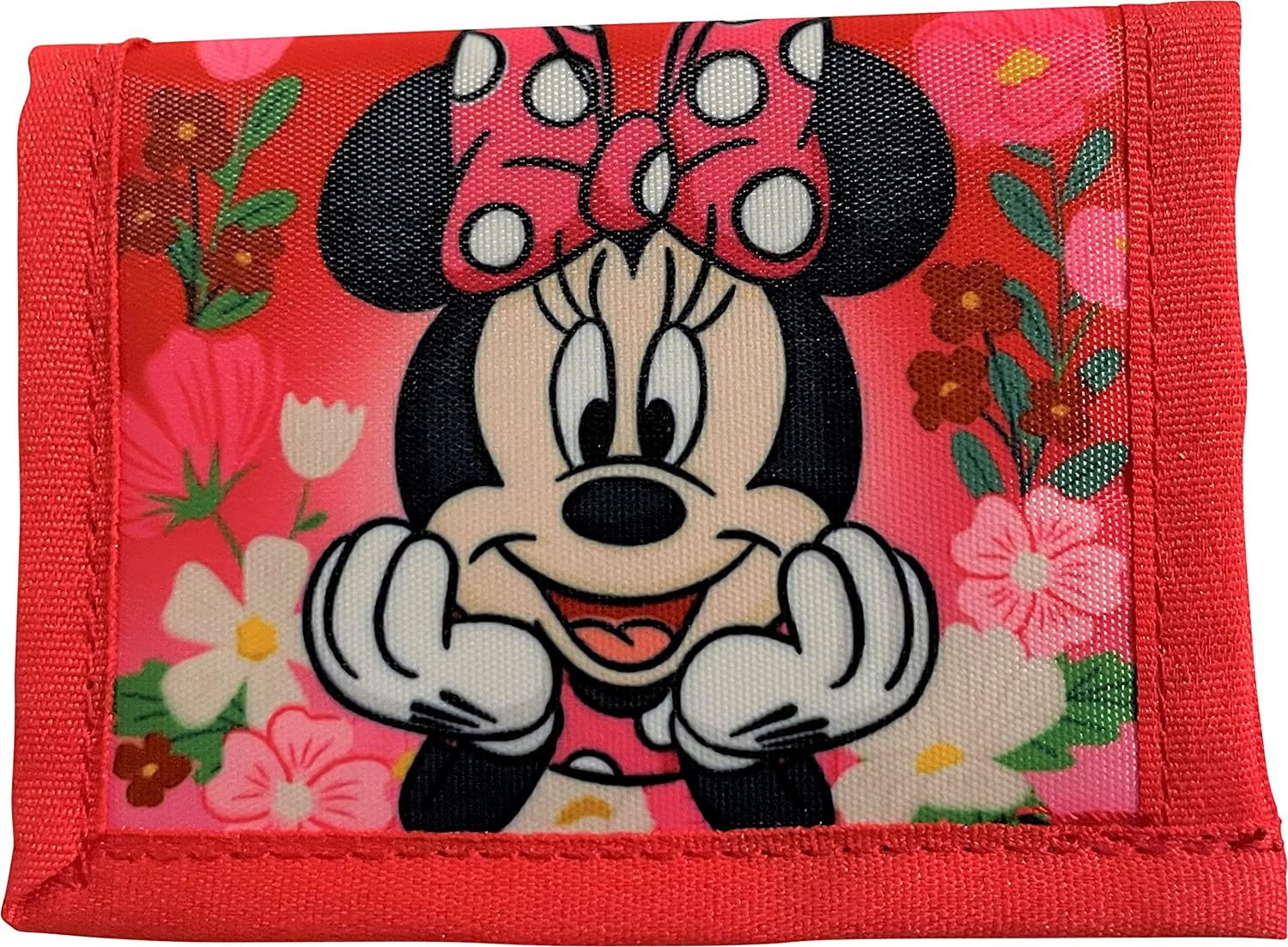 Minnie Mouse Little Girl Bifold Wallet With Zippered Pocket - Walmart.com