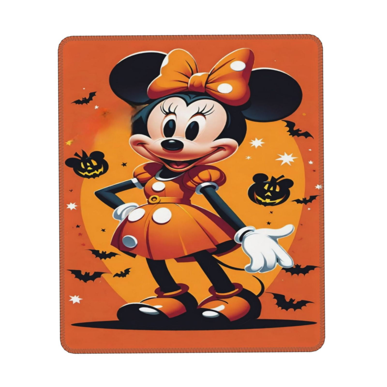 Minnie Mouse Mouse Pad Personalized Gaming Mouse Mat With Stitched Edge ...